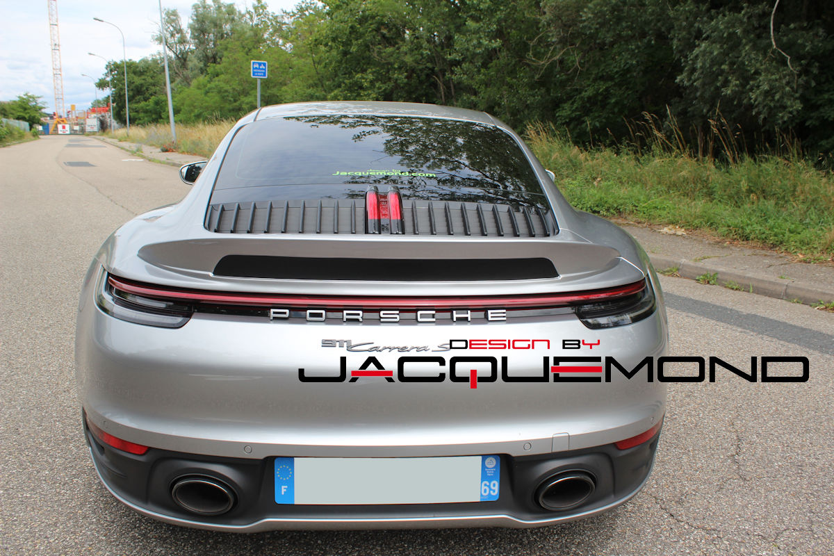DuckTail rear wing spoiler for Porsche 992 by Jacquemond