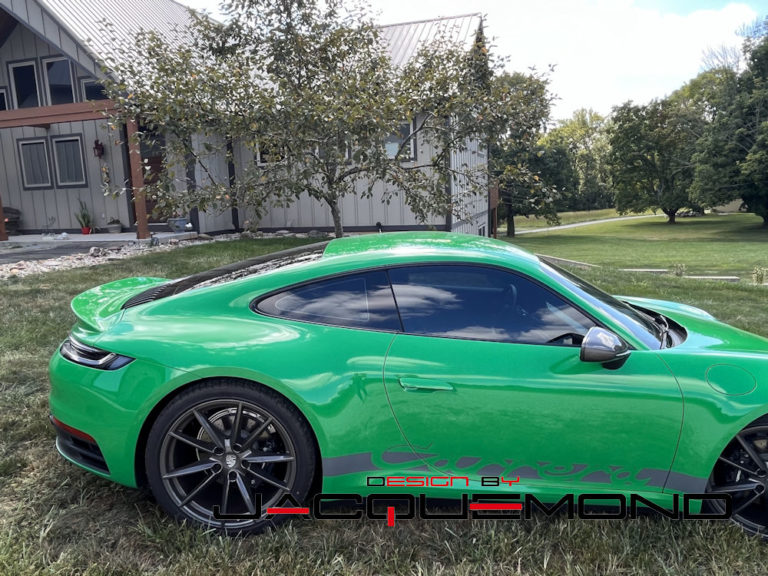 Duck Tail rear wing spoiler for Porsche 992 by Jacquemond