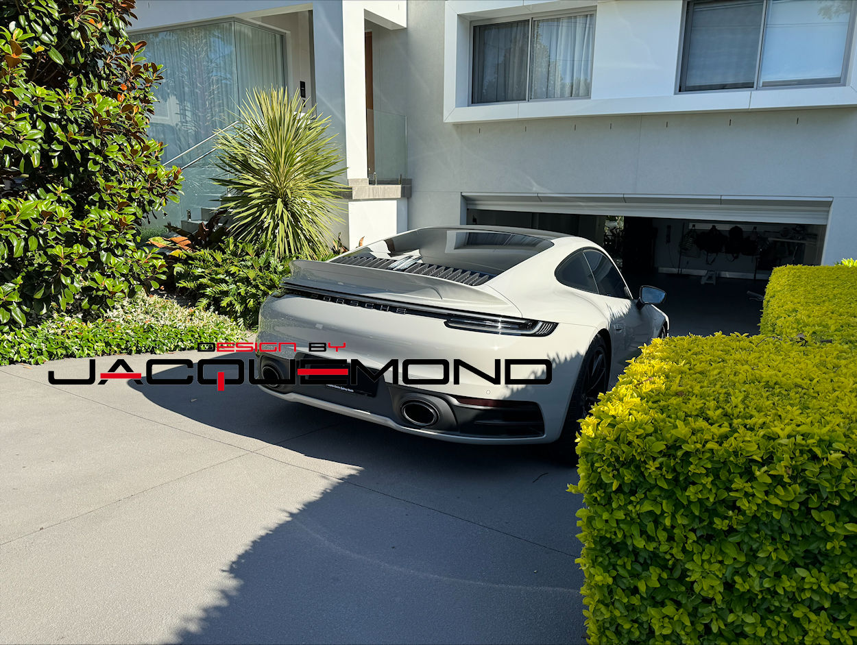 DuckTail rear wing spoiler for Porsche 992 by Jacquemond