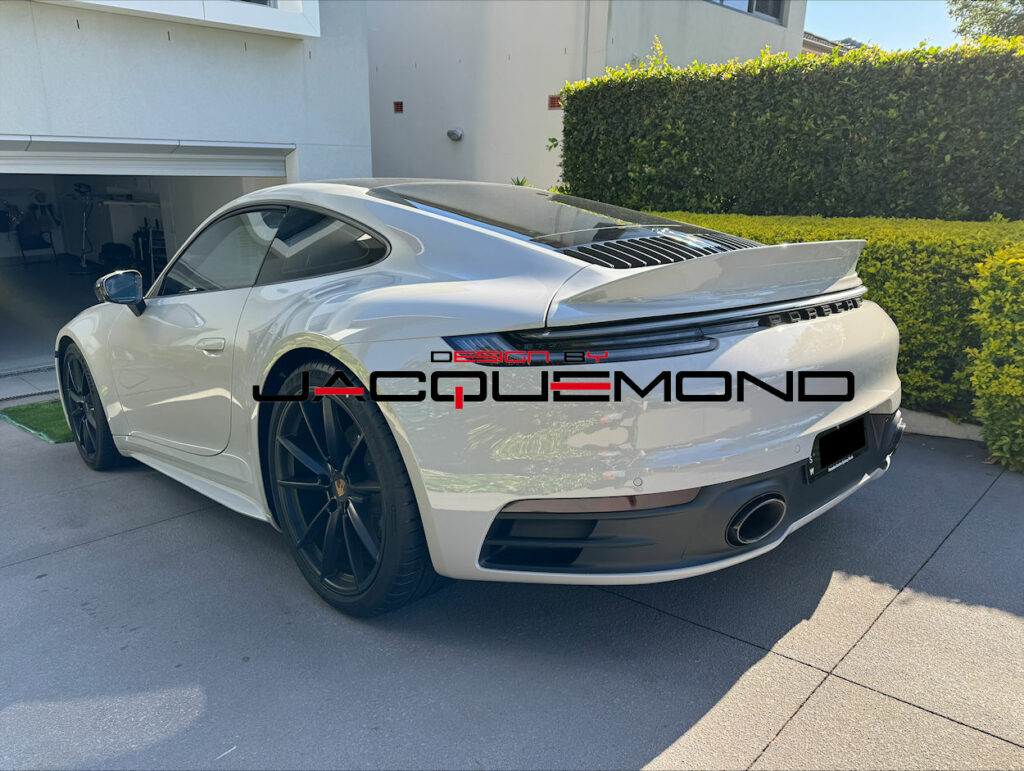 Duck Tail rear wing spoiler for Porsche 992 by Jacquemond