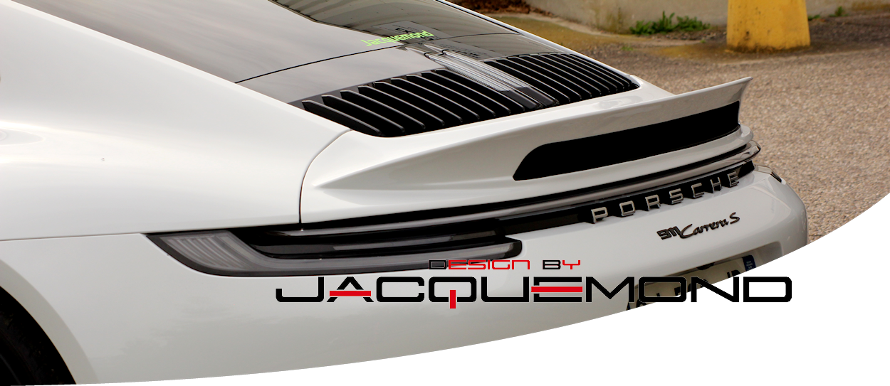 DuckTail rear wing spoiler for Porsche 992 by Jacquemond