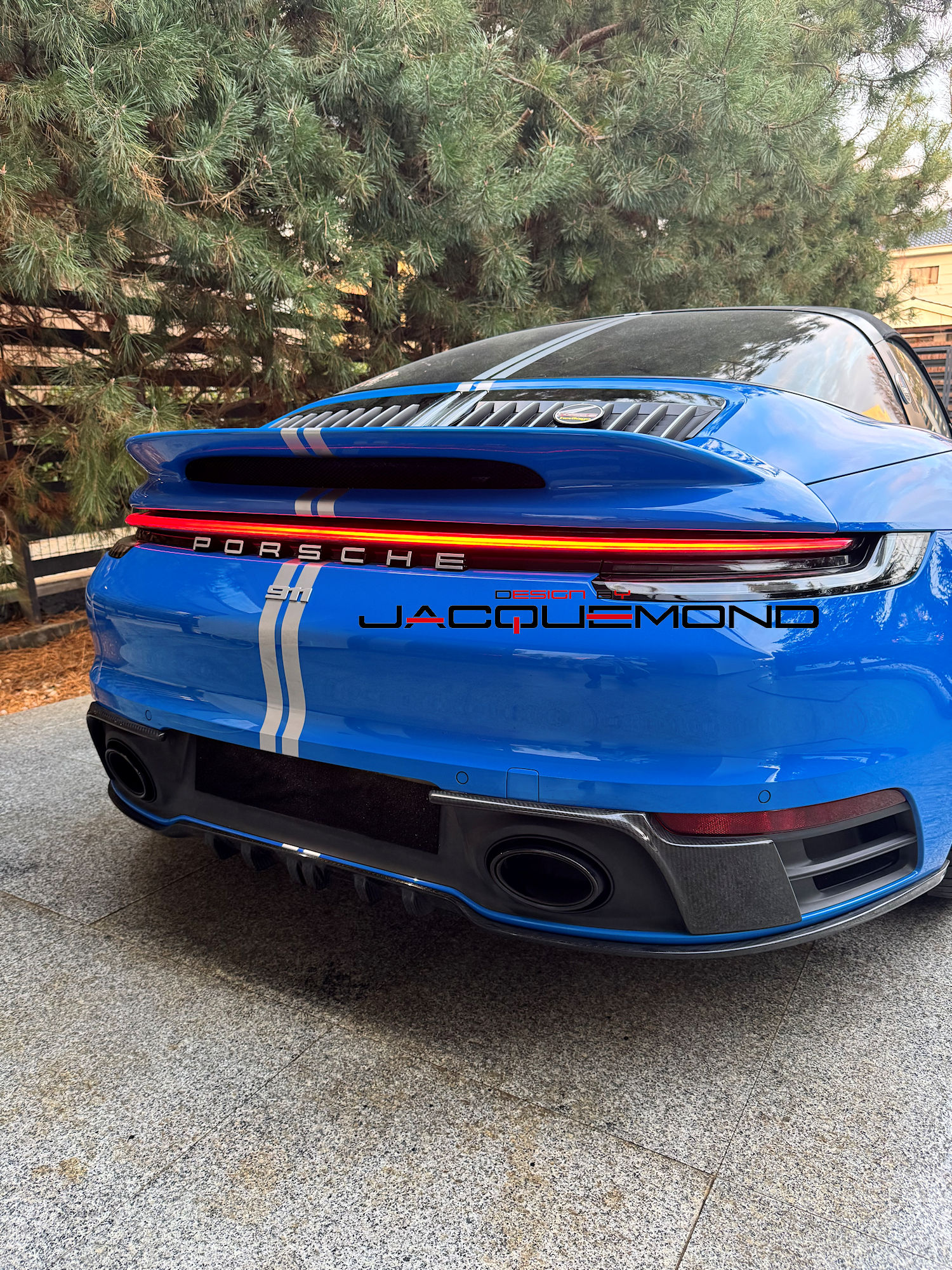 DuckTail rear wing spoiler for Porsche 992 by Jacquemond - Design by ...