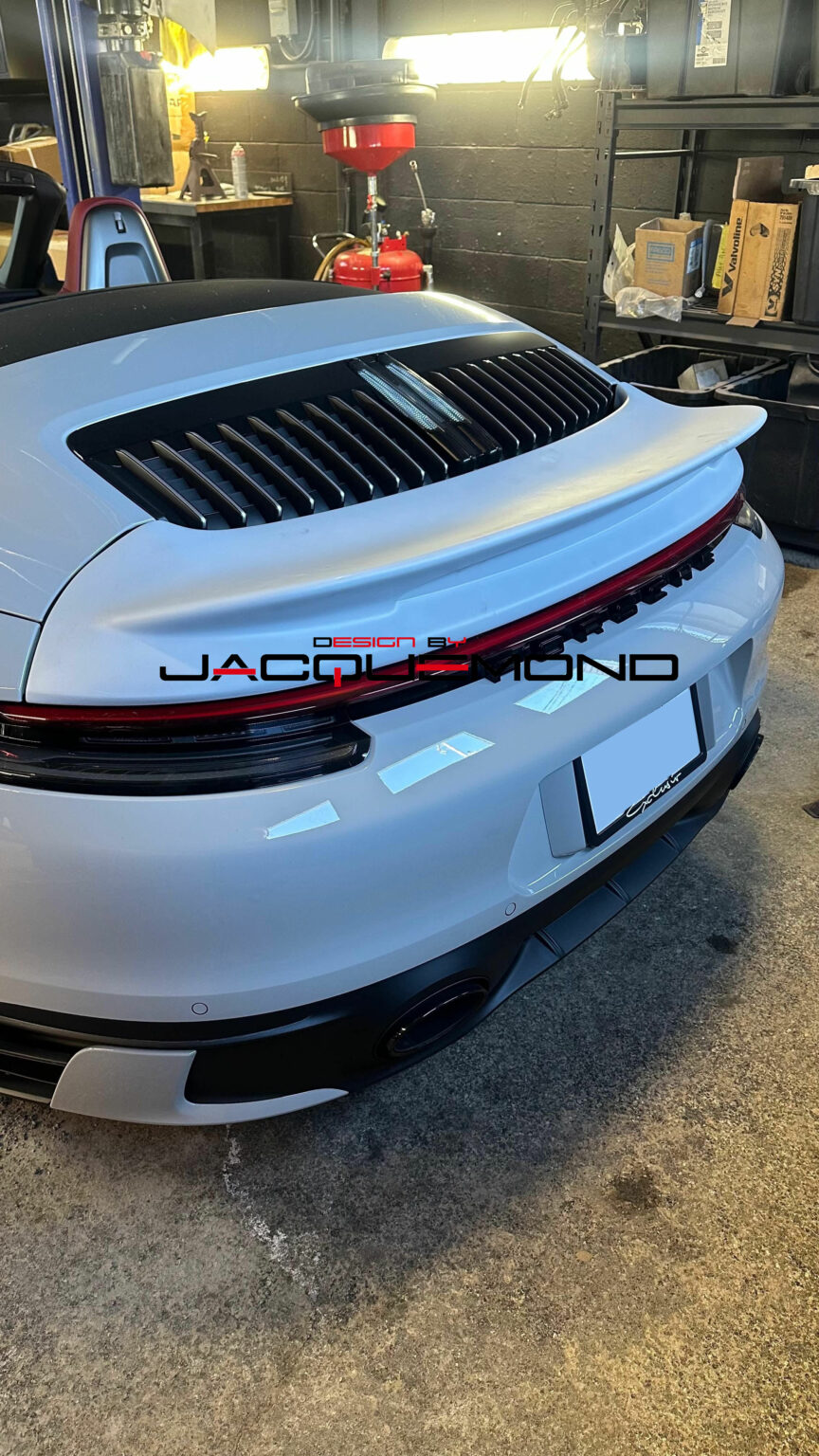 DuckTail rear wing spoiler for Porsche 992 by Jacquemond - Jacquemond ...